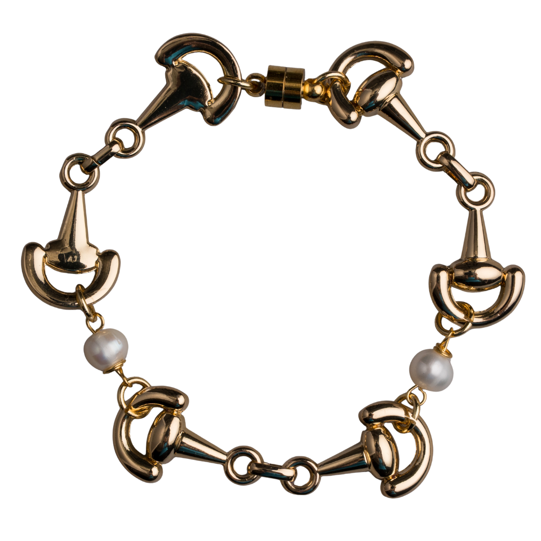 The Derby Collection (Snaffle Bit) - Pearl – ali & bird jewelry