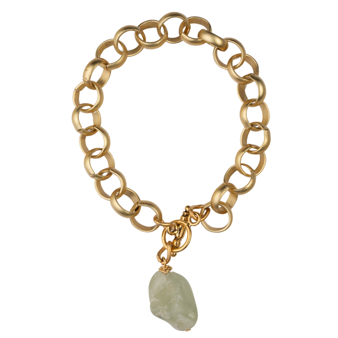 Matte Chain & Jade necklace – ali & bird jewelry