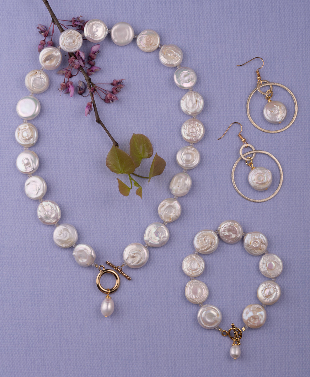 Coin Pearl Collection – ali & bird jewelry
